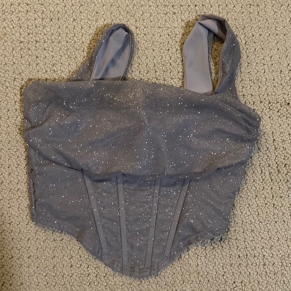 Windsor | Tops | Windsor Sparkly Corset Top | Poshmark